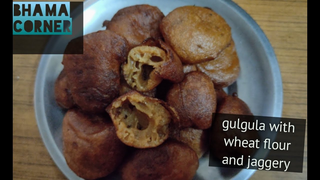 గుల్ గుల | Gulgula | Indian mini donuts |goolgoola recipe |North indian ...