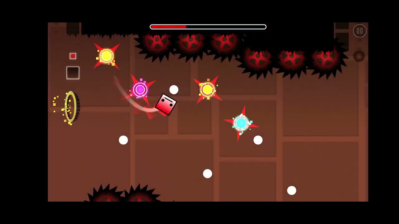 my first Gameplay of GD - the nightmare - GD for noobs - YouTube