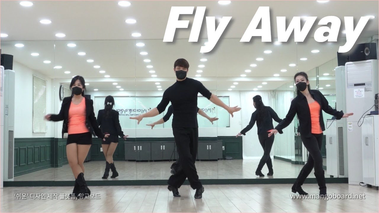 Fly Away Line Dance - YouTube
