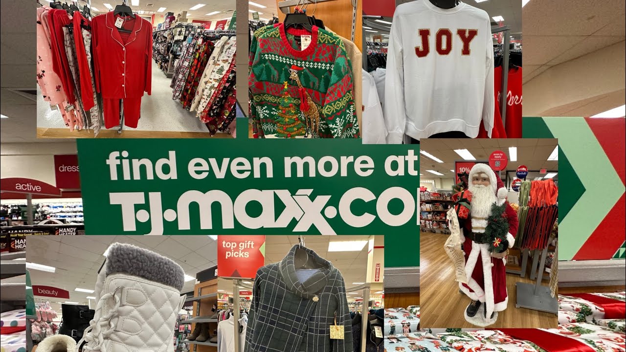 TJ MAX WINTER UPDATE - YouTube
