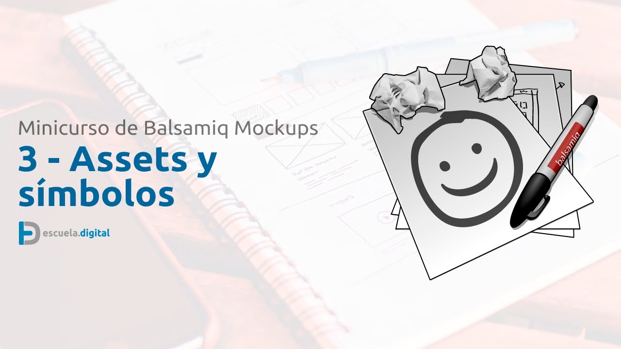 Minicurso de Balsamiq Mockups (3) - Assets y simbolos - YouTube
