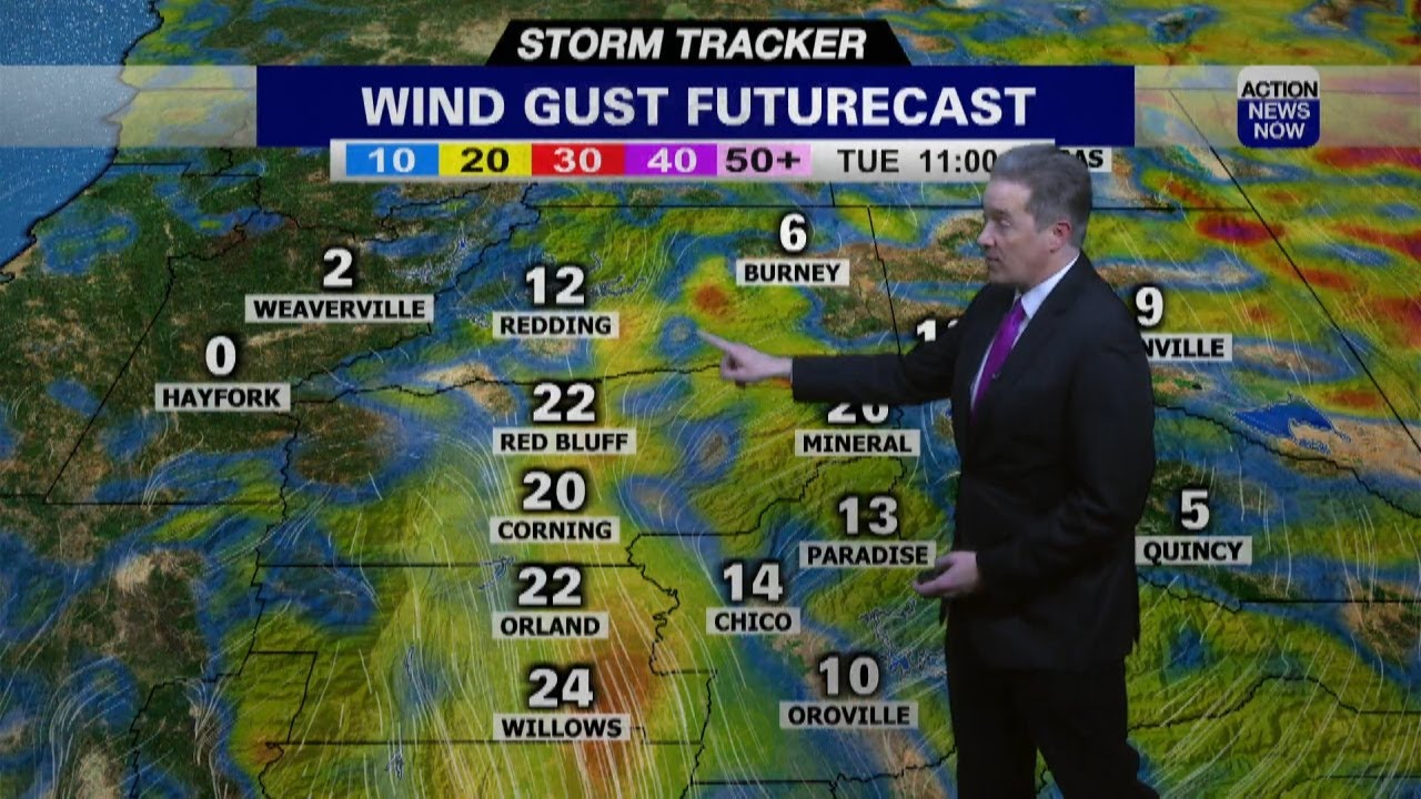Storm Tracker Forecast - More Sunshine And Weakening Wind On Wednesday ...