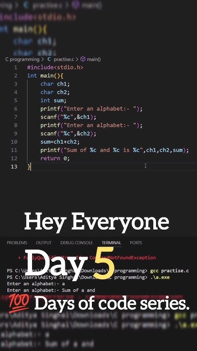Day:- 5/100 coding ke alwa baki subjects pe bhi dhyan dena hai #100daysofcode #coding #code # ...
