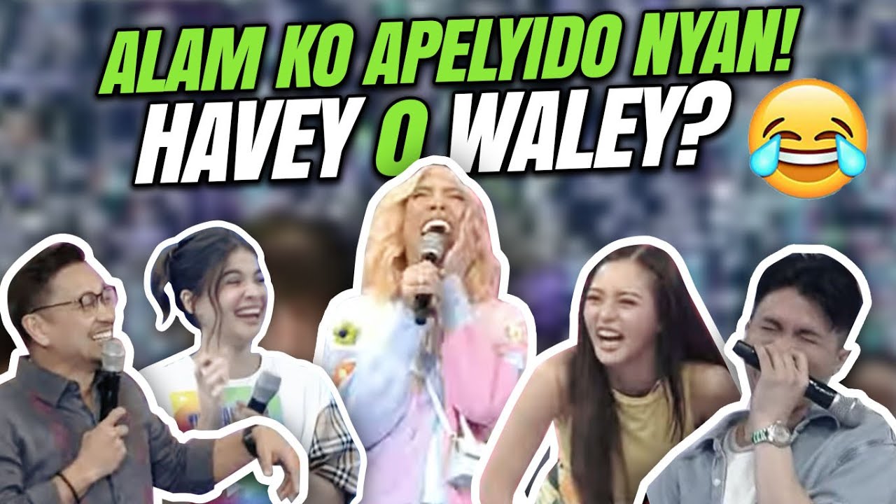 It's Showtime OG HOST Throwback! HAVEY o WALEY..?! | ALAM KO APELYIDO ...