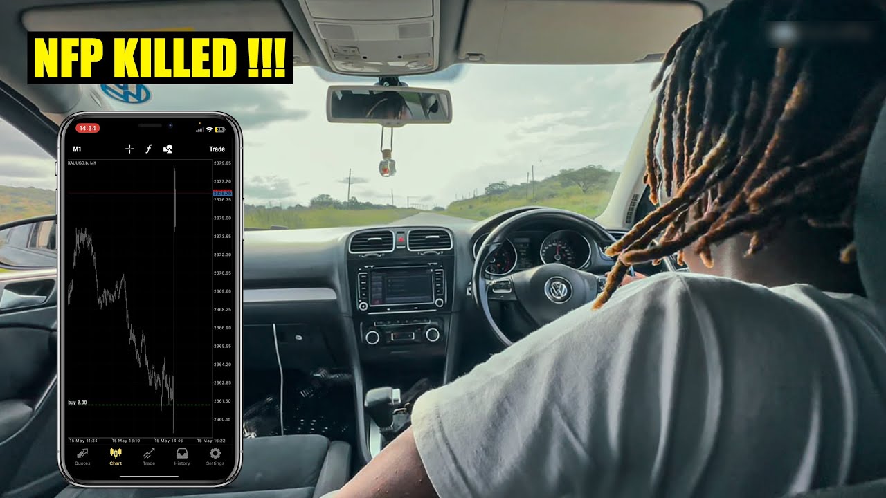 Forex Trader Makes R30k Live Trading NFP !!!! - YouTube