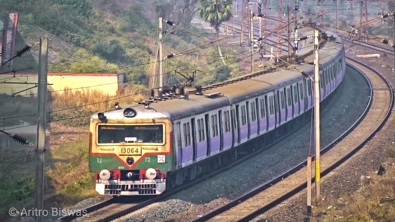 Barddhaman to Howrah chord line & main line separation point | Eastern ...