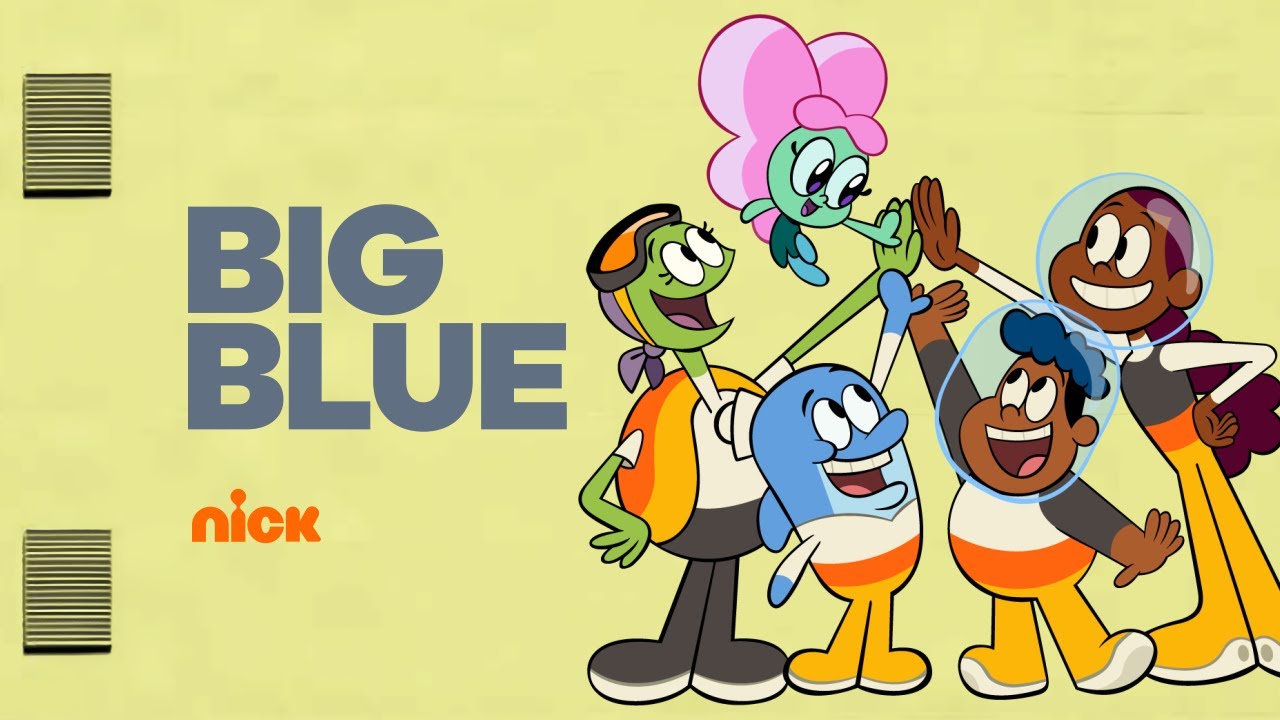Nick 2017 - Bumper: Big Blue [F-M] - YouTube