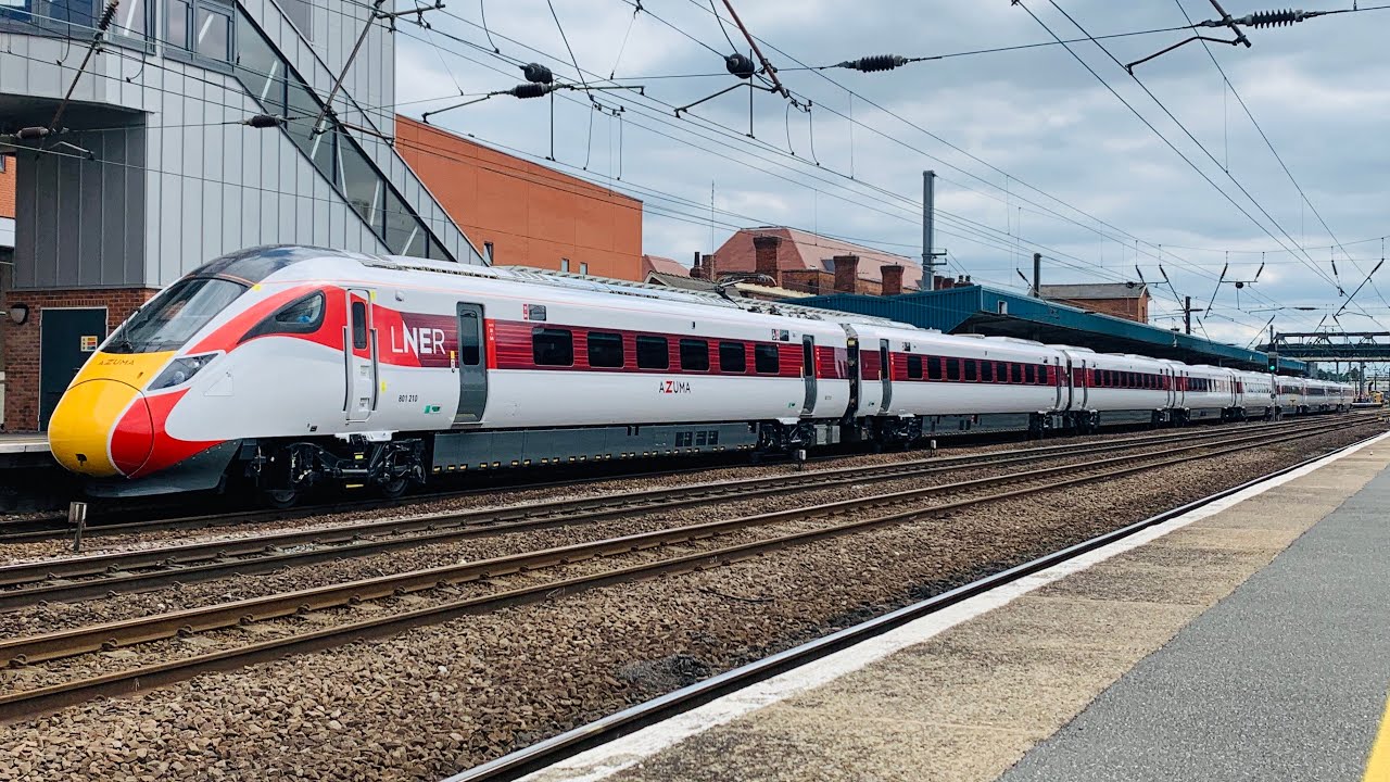 LNER Azuma 801210 At Doncaster From Doncaster Carr Iep Depot To York ...