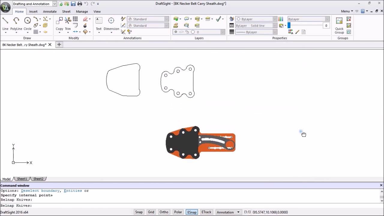 Standardized Kydex Sheath Designs - YouTube
