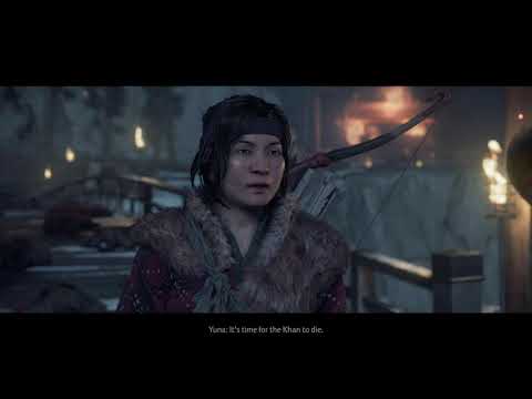 Ghost of Tsushima - Wolves at The Gate: Norio, Masaka, Ishikawa and Yuna Dialogue Cutscene (2020)