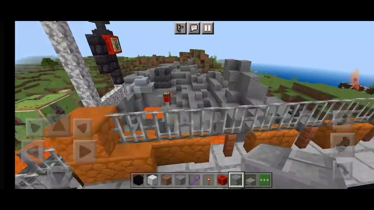 Minecraft d toxic gas in map city new - YouTube