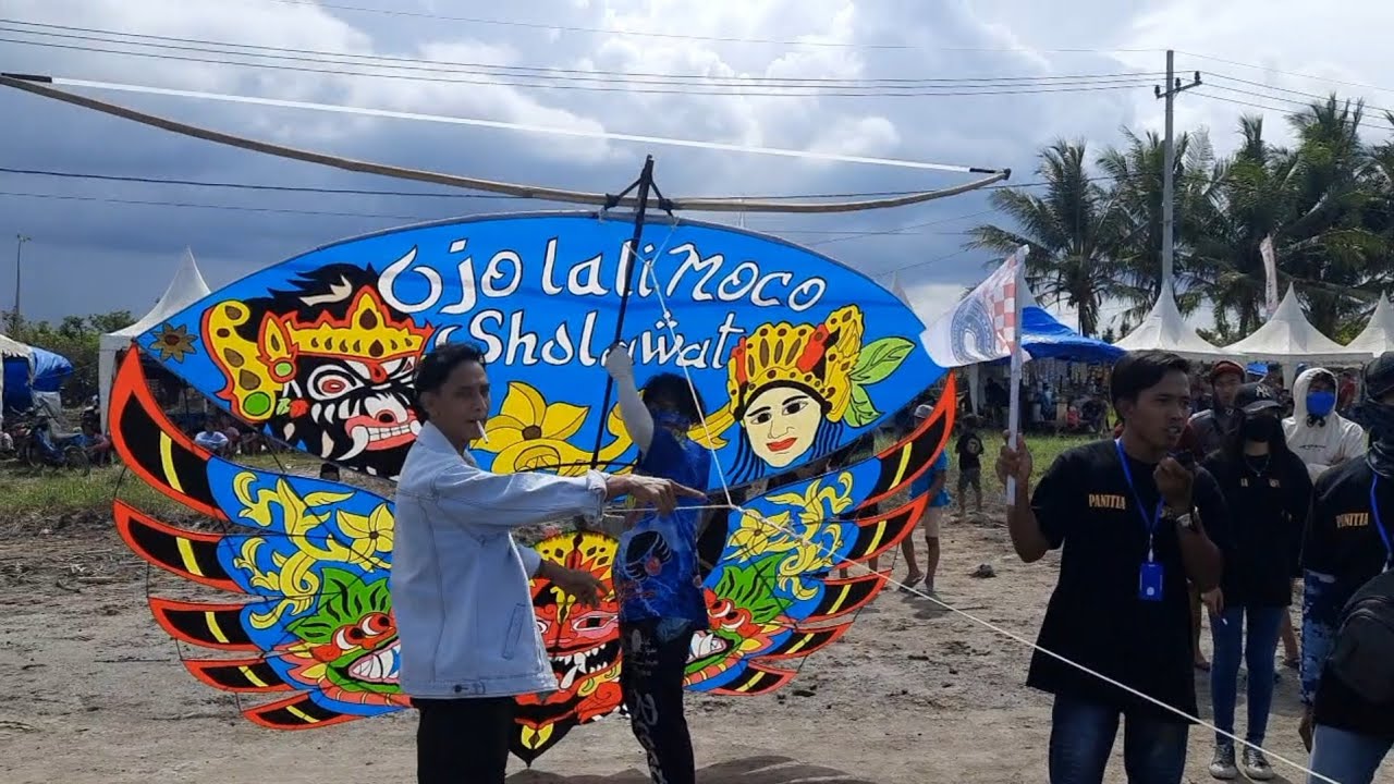 AKSI BARONG KEBO KEBOAN SAMPAI BABAK SEMI FINAL LOMBA LAYANGAN KREASI ...