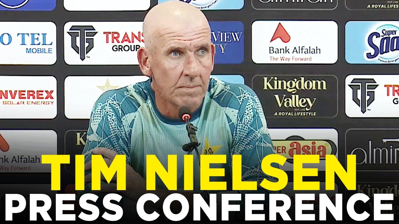 Tim Nielsen Press Conference | Pakistan vs England | 1st Test Day 4 ...