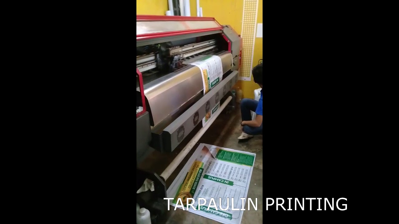 TARPAULING PRINTING - YouTube