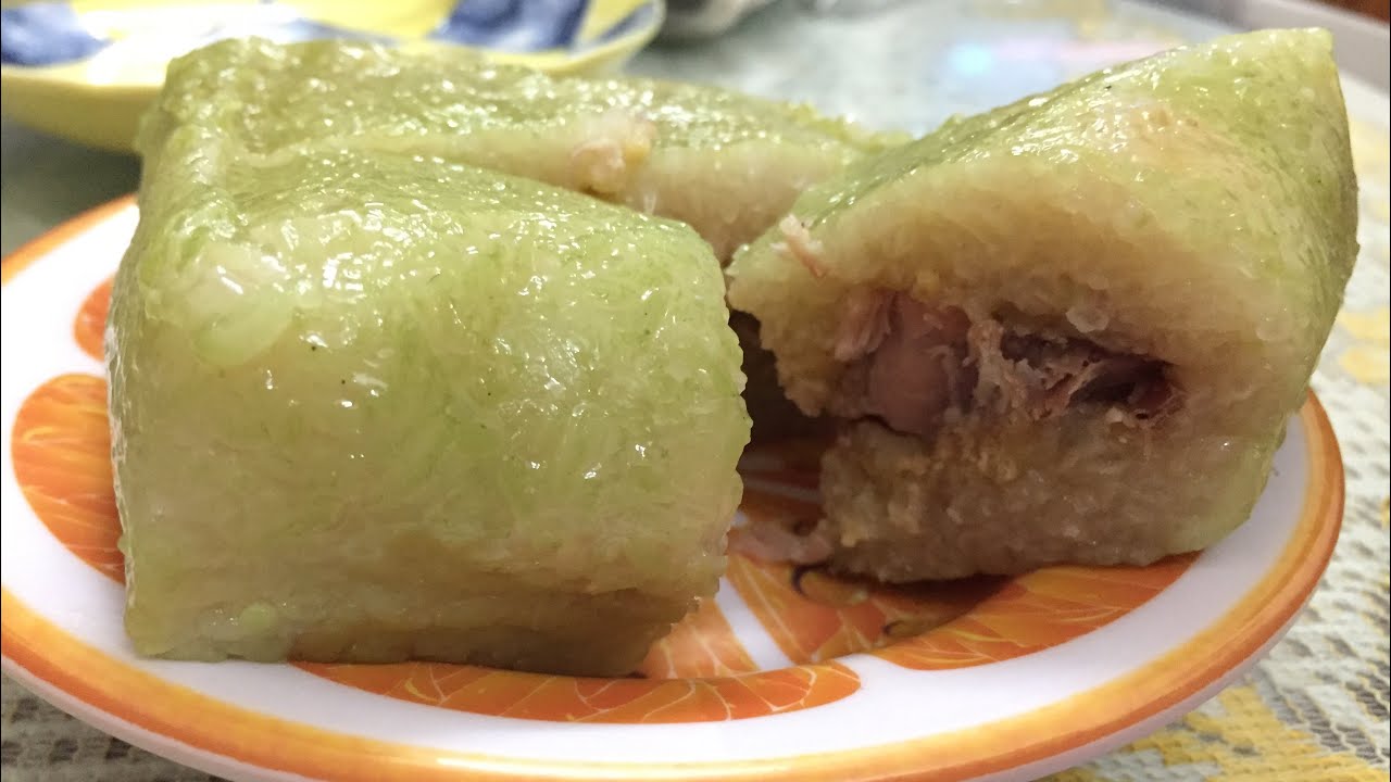 Gói bánh chưng/ Luộc bánh chưng bằng nồi áp suất/Vietnamese Square ...