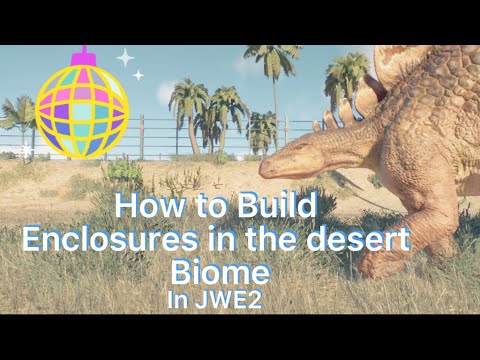 How to Build a Enclosure in the Desert Biome in JWE2. - YouTube