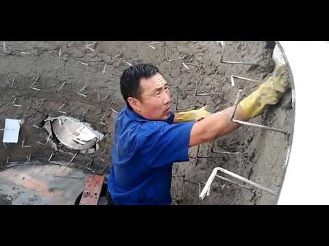 trowelling refractory castables - YouTube