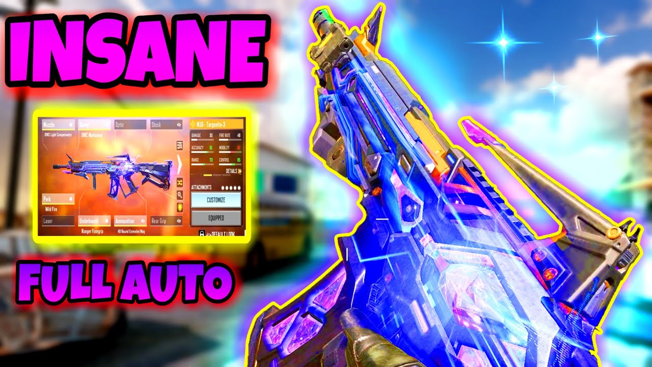 This Legendary M16 Full Auto is still INSANE in Solo v Squad - YouTube