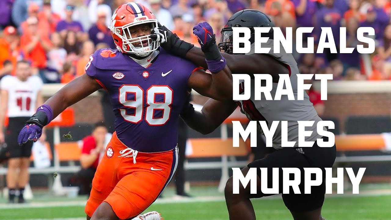 Cincinnati Bengals Select Myles Murphy - YouTube