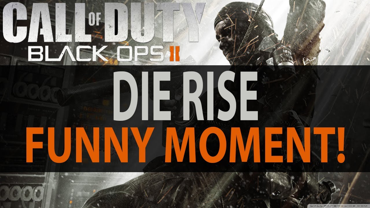 BO2 Die Rise Funny Moment (Jumping fail, Knife anim glitch and MORE ...