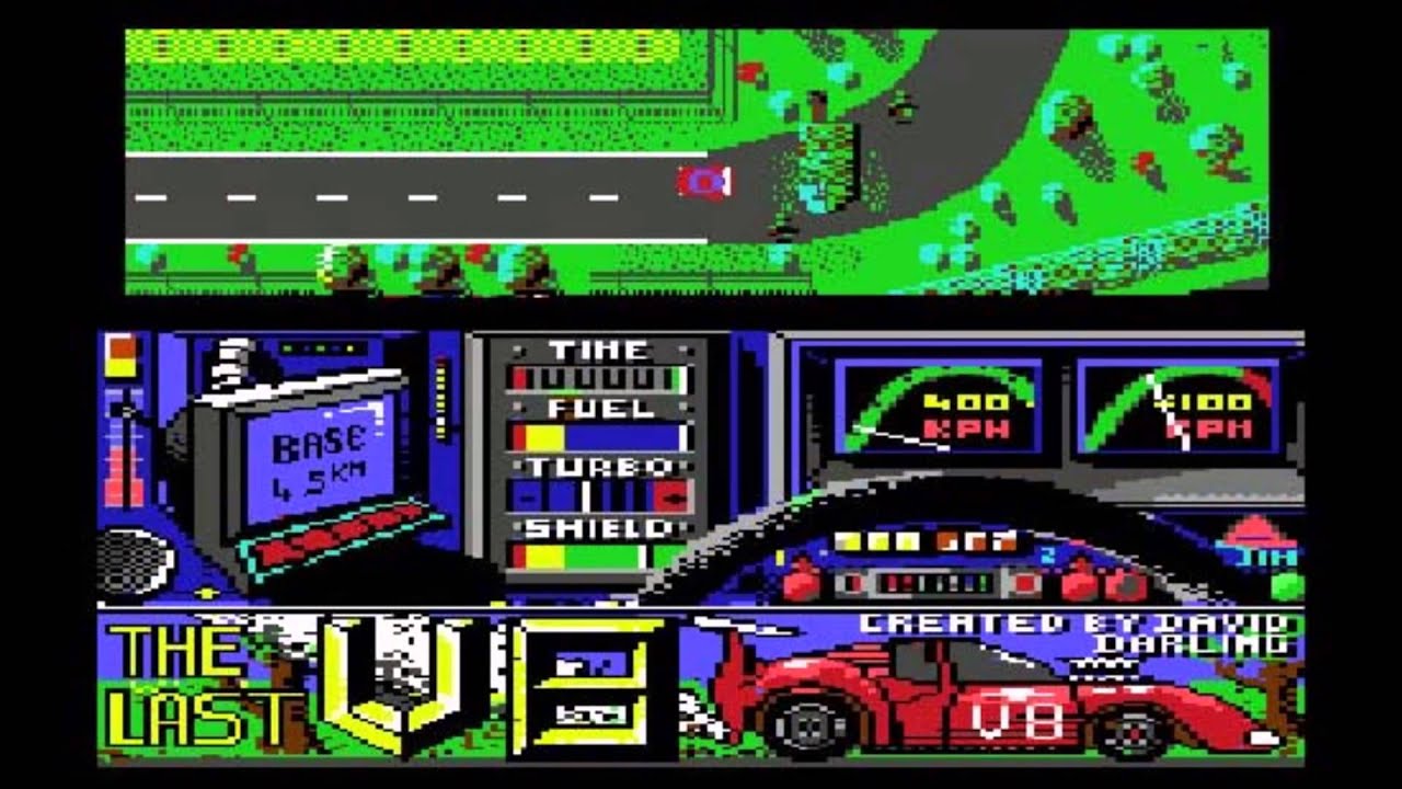The Last V8 by Rob Hubbard - Commodore 64 Music - YouTube