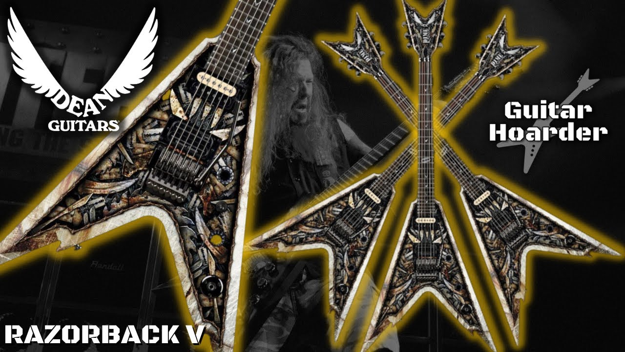 Dean Guitars Dimebag Darrell Razorback V Blades ( Pantera ) - My Guitar ...