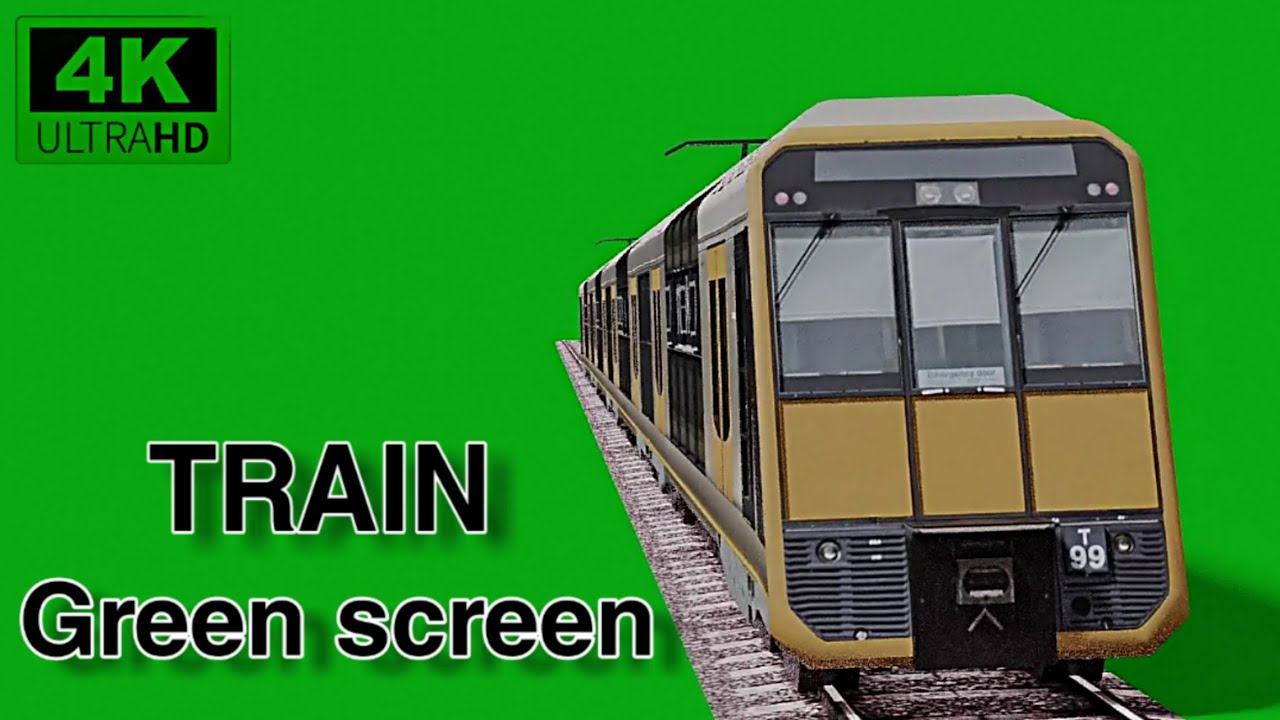 Train greenscreen hd chroma vfx man - YouTube
