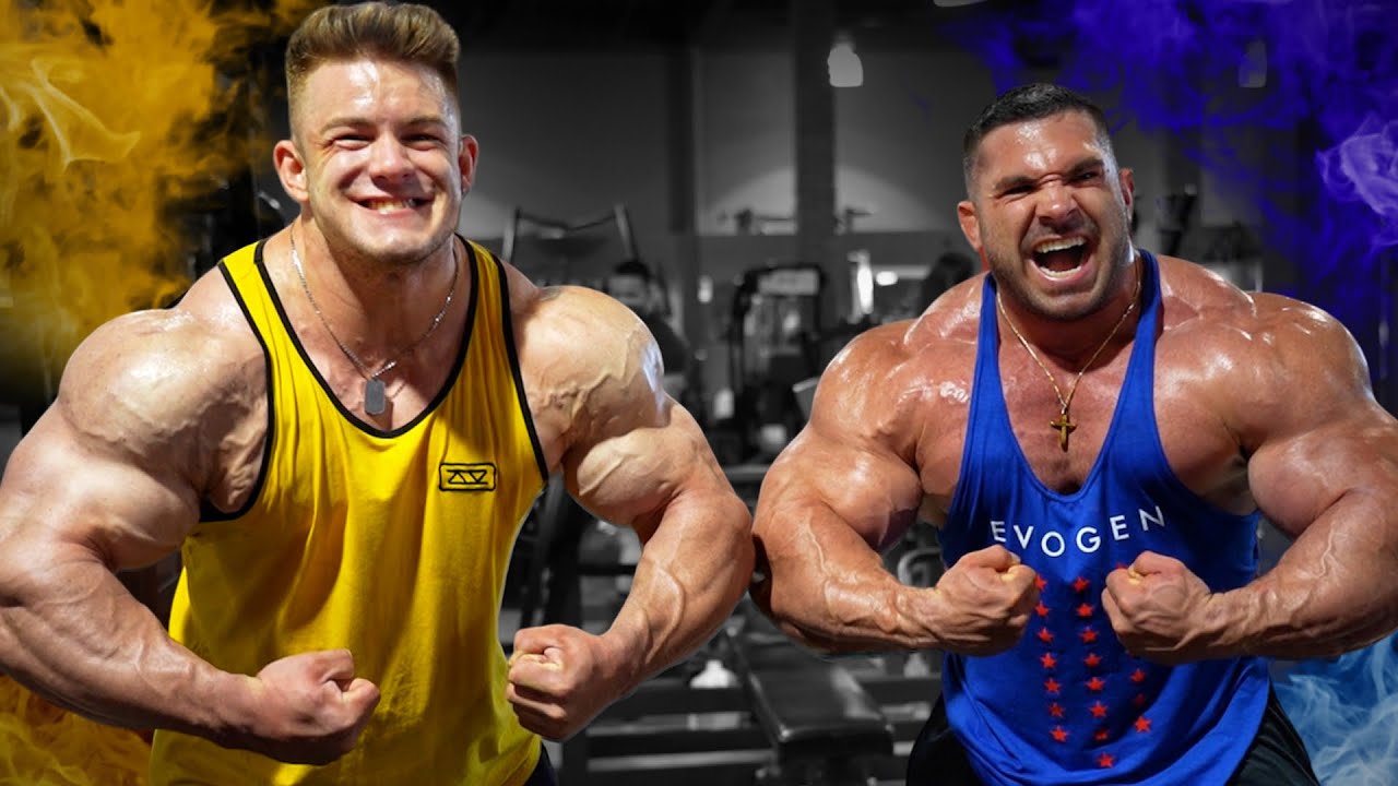 ENTRENAMIENTO y POSING con DEREK LUNSFORD… MR OLYMPIA - YouTube