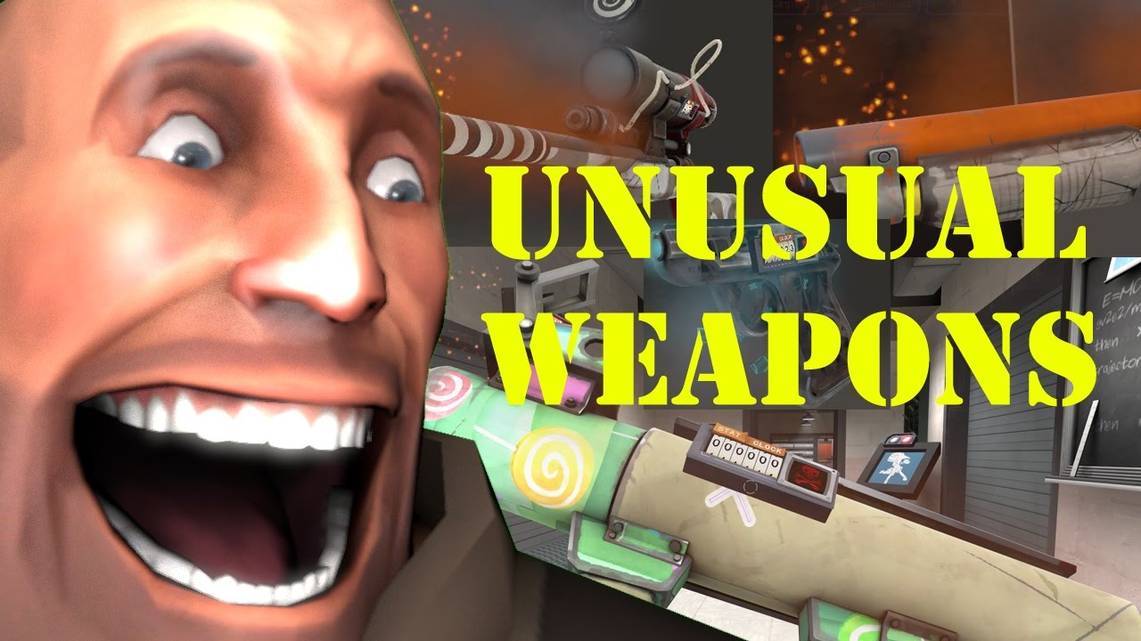 TF2- Complete Unusual Weapons Collection Showcase - YouTube