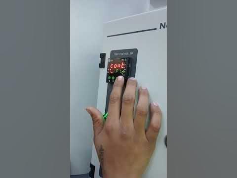GIC Temperature controller Parameter Setting - YouTube