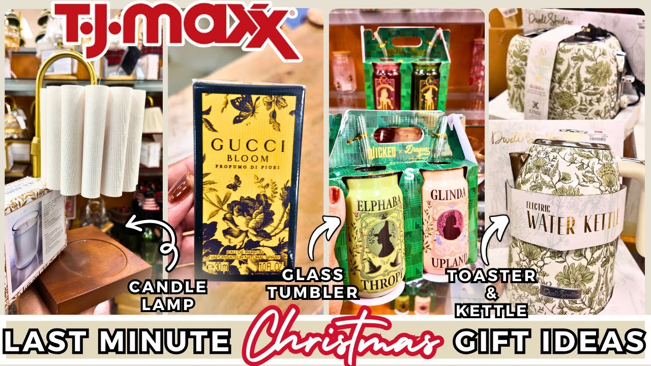 TJ Maxx Shop With Me Last Minute Christmas Gift Ideas 2025 🎄 Gift Finds ...