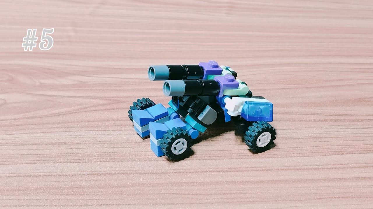 Mini Lego Robot Transformer Megatron MOC – Lego Transforming Build #5 ...