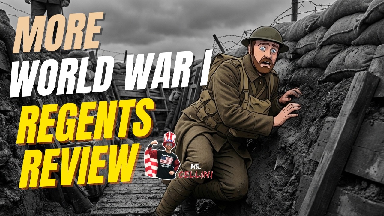 World War I: MORE Global History Regents Review - YouTube