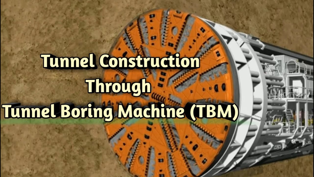 Tunnel Construction // TBM Machine // Tunnel Boring Machine // Most ...