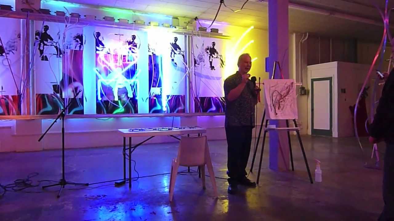 Artist explains his Sonic Paintbrush - YouTube