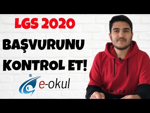 LGS 2020 BAŞVURULARINIZI KONTROL EDİN! LGS BAŞVURUSU ONAYLANMIŞ MI?