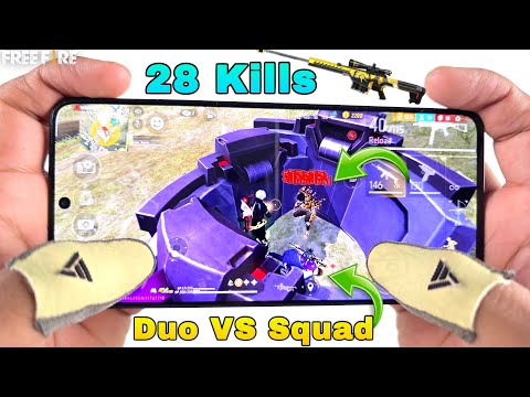 Poco x7 pro gaming duo vs squad full map gameplay with commentry free fire