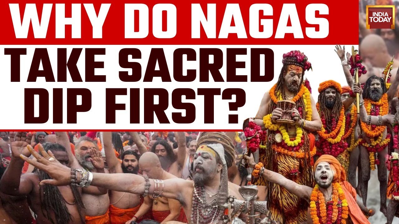 Know Why Naga Saint Takes Sacred Dip First | Maha Kumbh 2025 ...