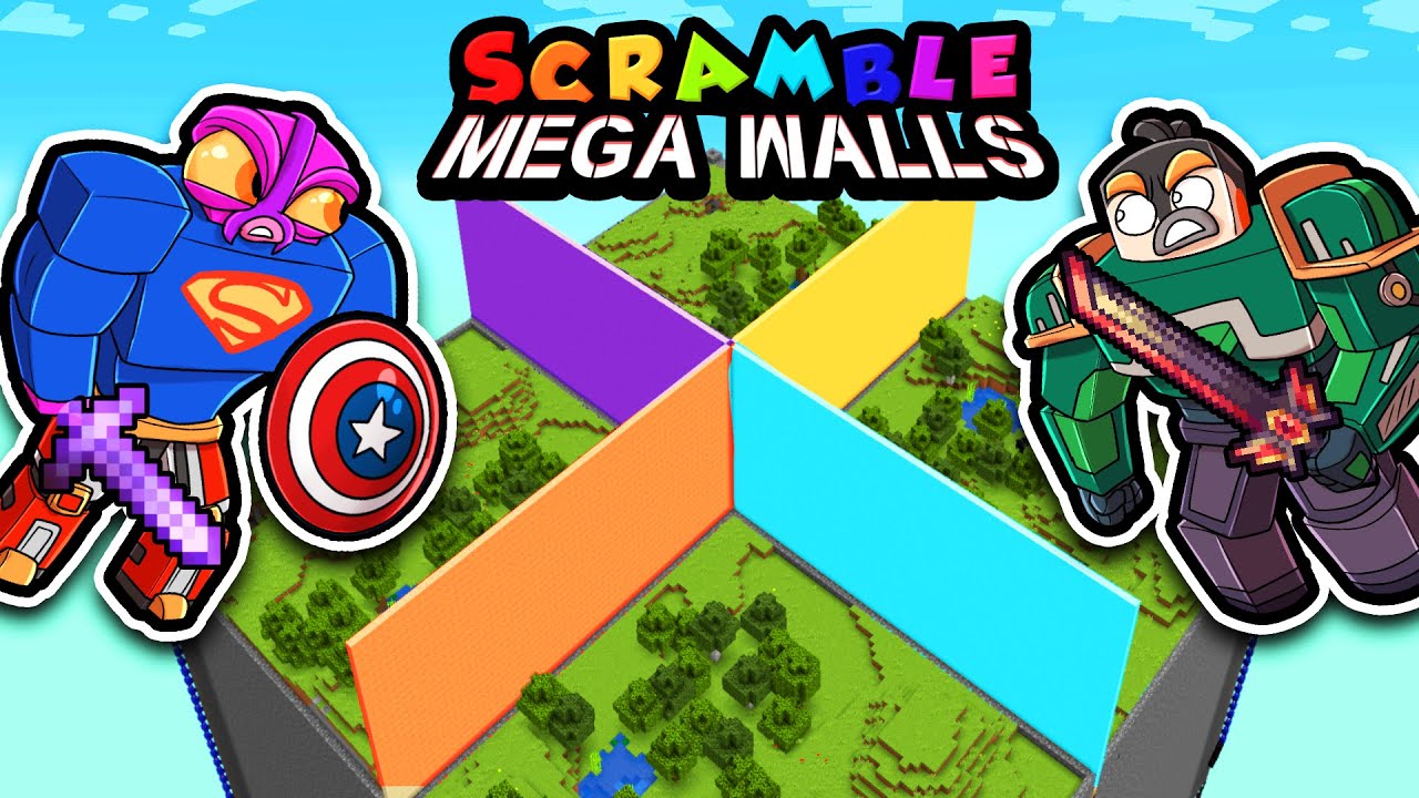 Scramble Craft MEGA WALLS! (Minecraft) - YouTube