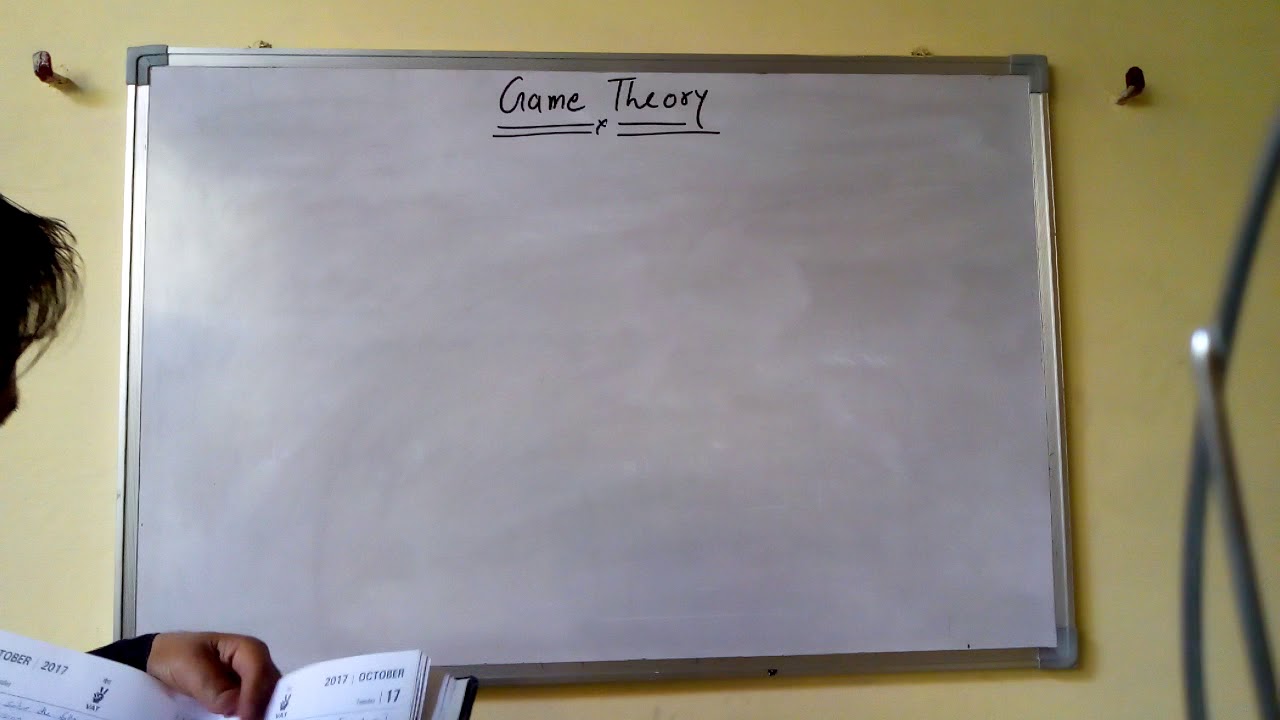 Game Theory Maximin Minimax Principle (Pure Strategy) - YouTube