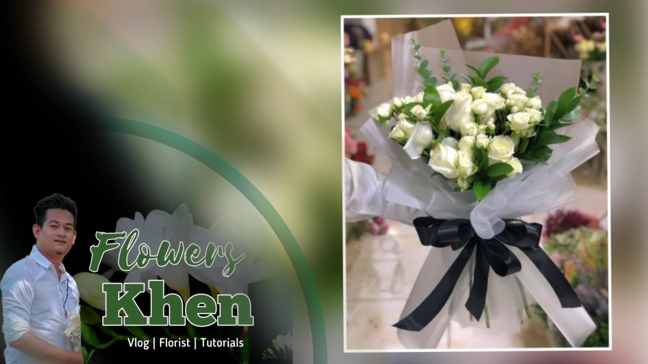 EASY TECHNIQUES HOW TO MAKE PERFECT FLOWER BOUQUET - YouTube