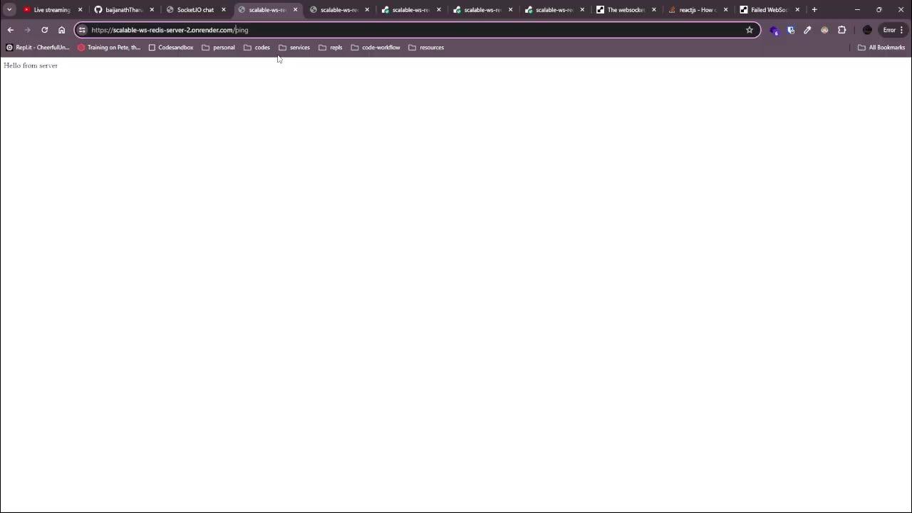 load balacing two websocket servers using nginx - YouTube