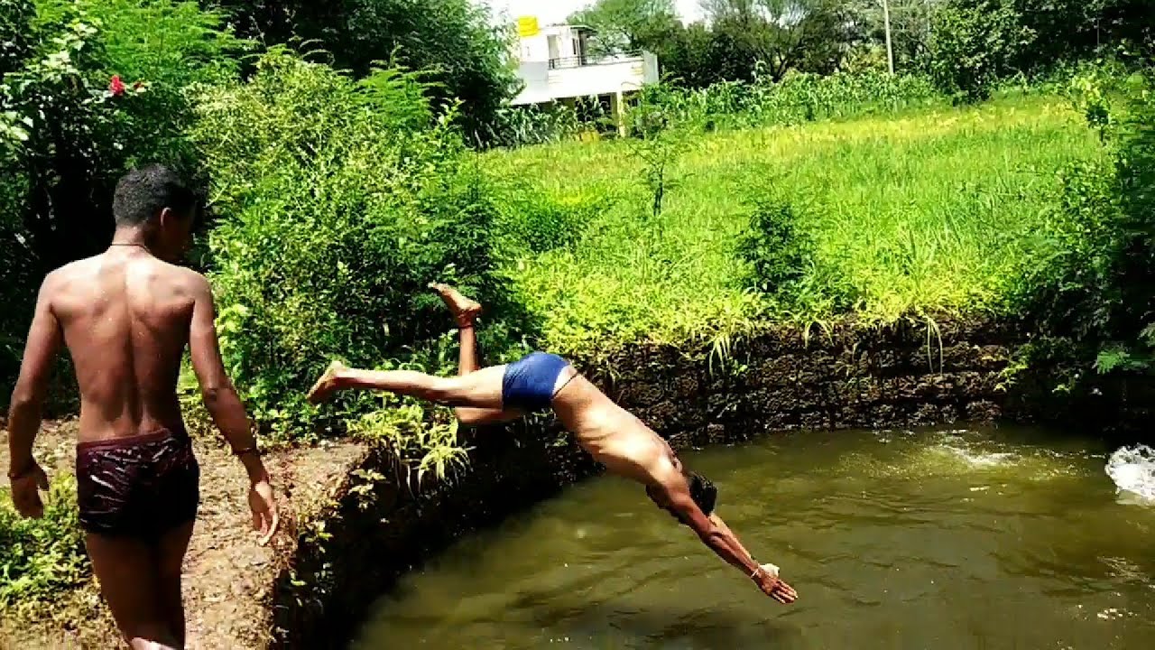 || Swimming Enjoyment in Well || Swimming World || - YouTube