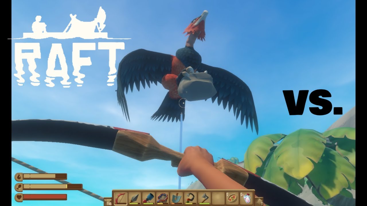 #17【Broken English】Let's play RAFT!【game play】 - YouTube