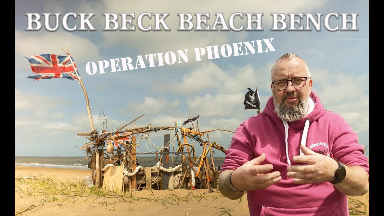 The Fire at Buck Beck Beach Bench: Community Restoration Story - YouTube