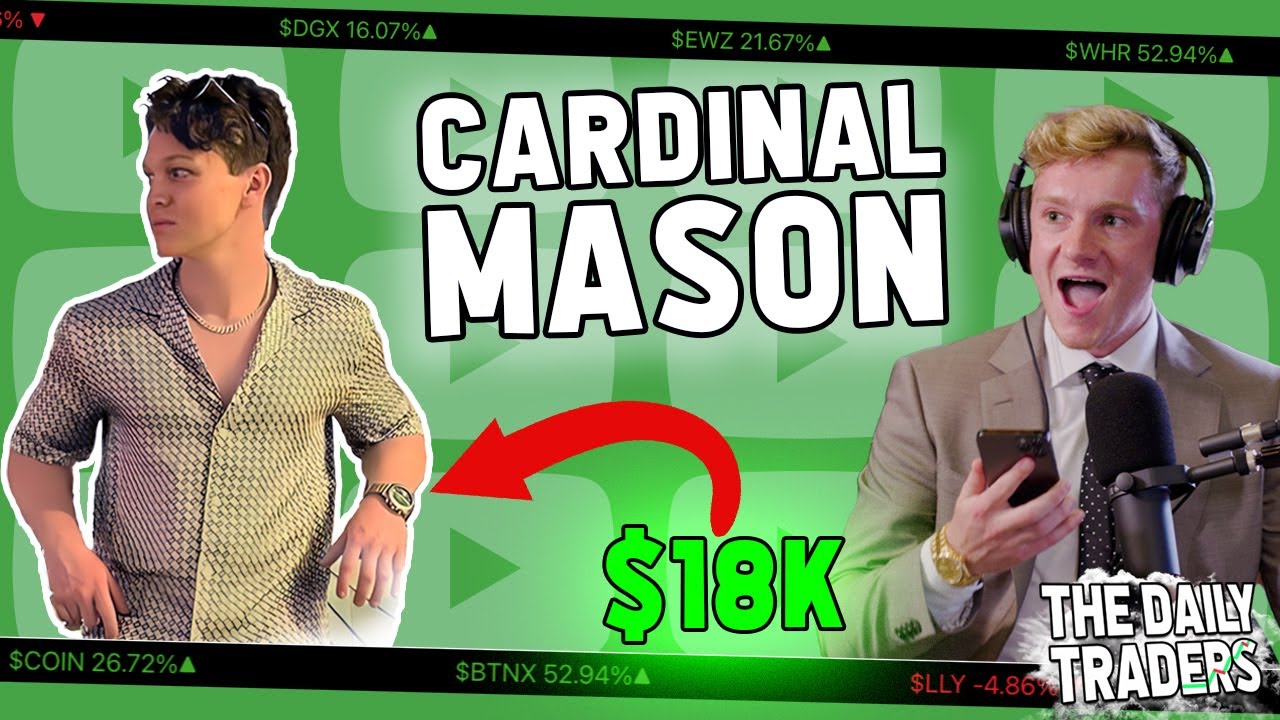 How He Makes Six Figures A Month at 23 - Cardinal Mason - YouTube