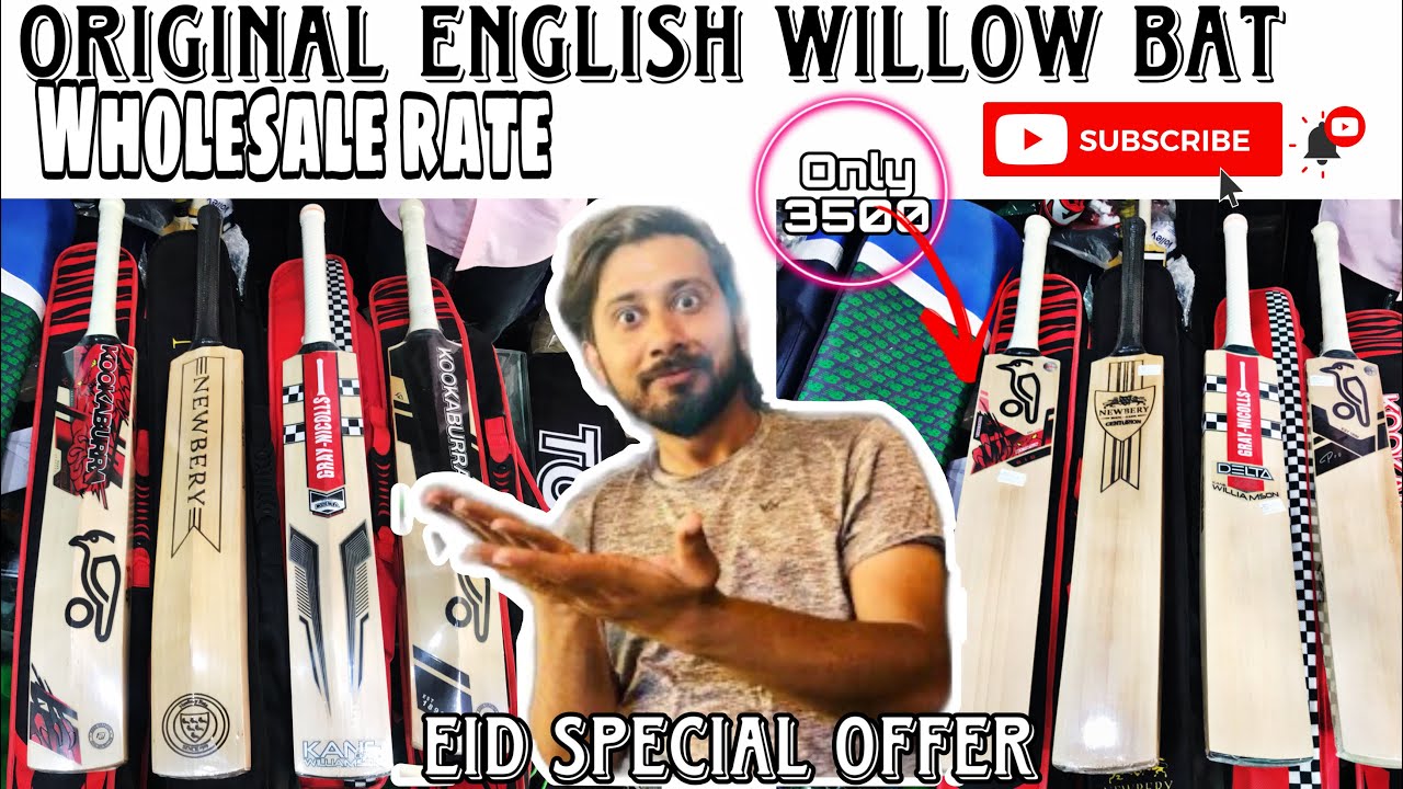 Original English Willow Bat | Price in Pakistan 2023 | Eid Offer ...