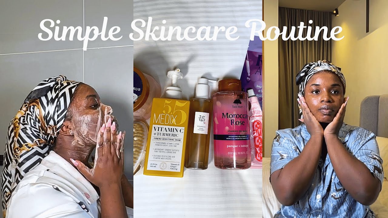 My Simple evening Routine | Acne Skincare Routine, Shower & Bodycare ...