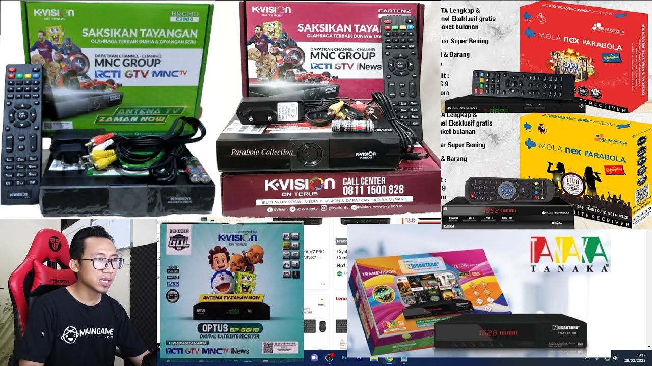 RECEIVER PARABOLA UNTUK TV DIGITAL | Berbagai Macam Jenis Receiver ...
