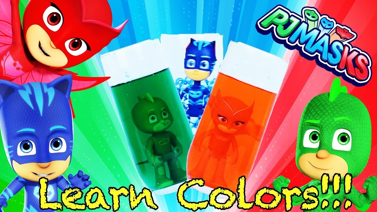 PJ Masks Creations | Learn Colors with the PJ Masks 5 | Pretend Play ...